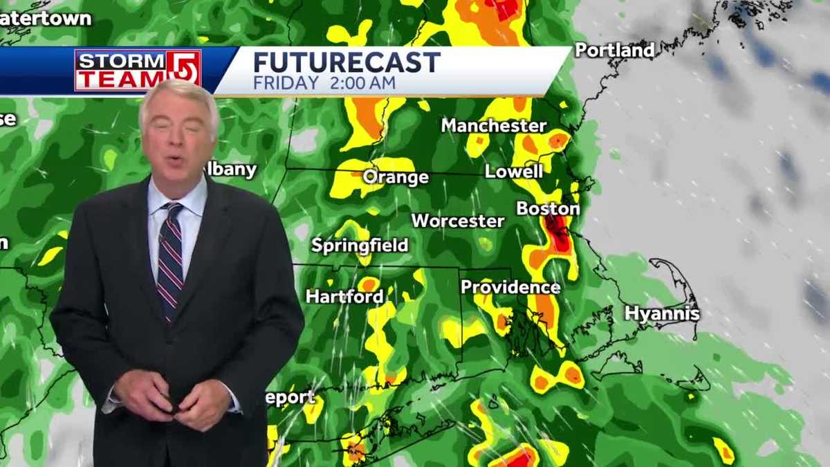 Video: Heavy rain, wind continues overnight