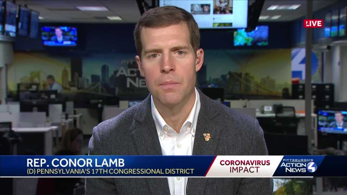 WATCH: Rep. Conor Lamb talks about Defense Production Act, federal ...