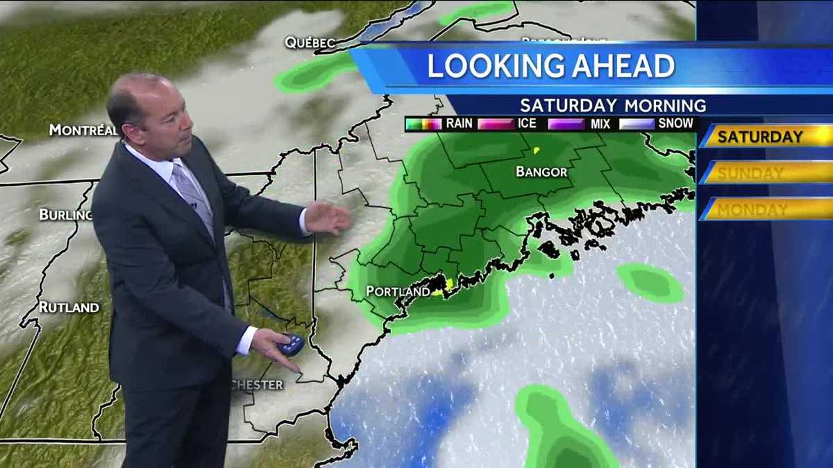 Roger's Saturday morning forecast
