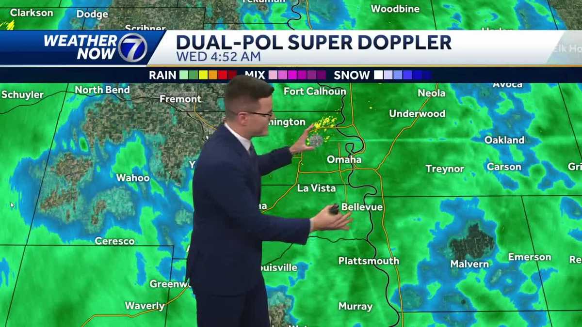 Omaha morning weather forecast for Wednesday, November 13