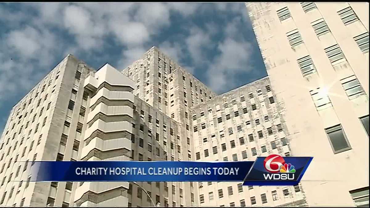 After years in the dark: Charity Hospital cleanup begins
