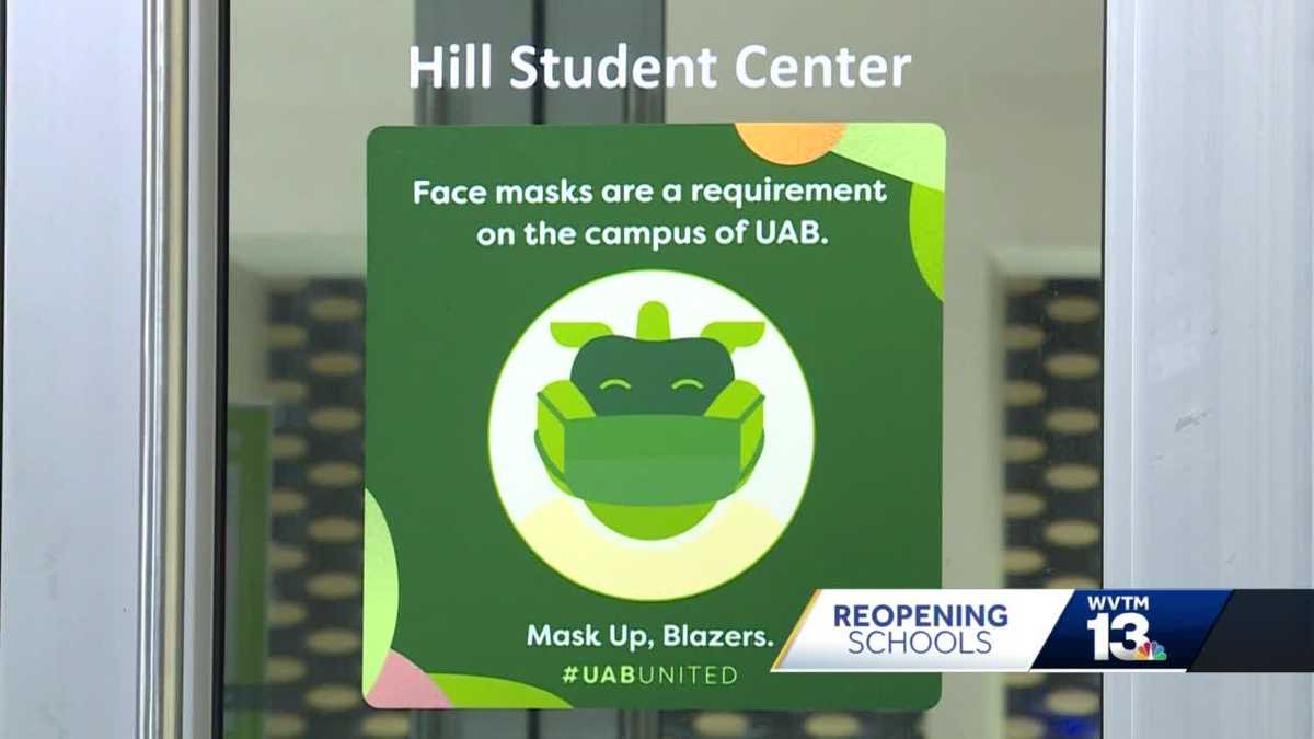 New UAB safety measures when students return to campus