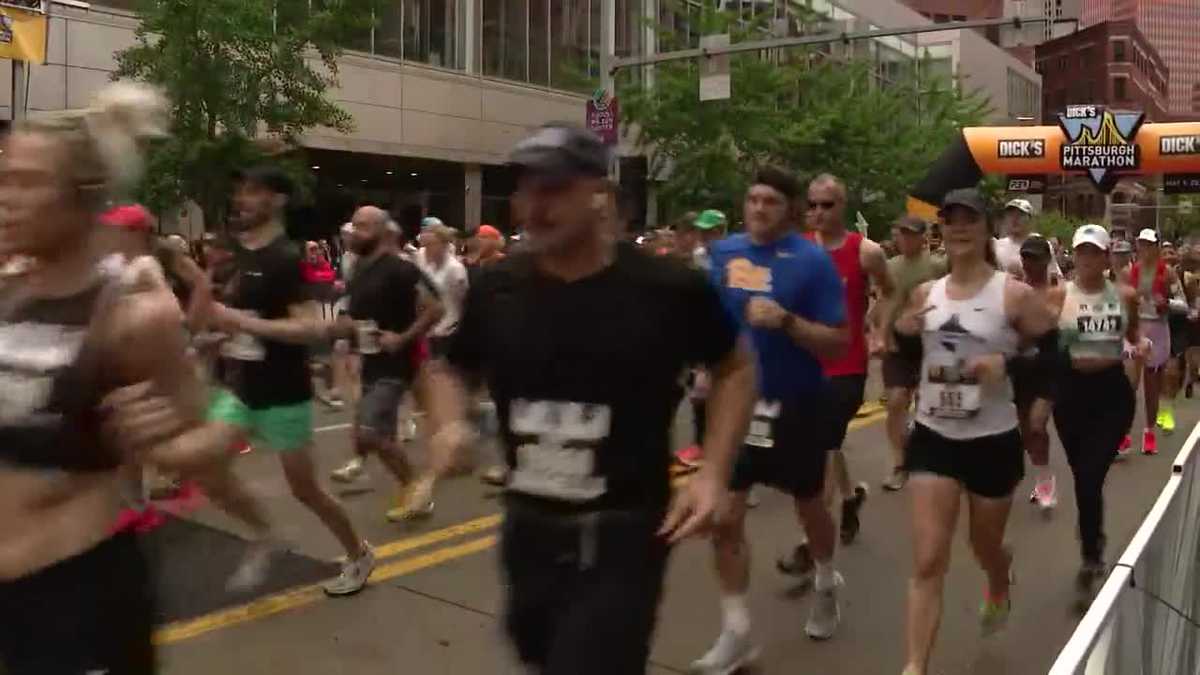 Pittsburgh Marathon: Finish Line camera