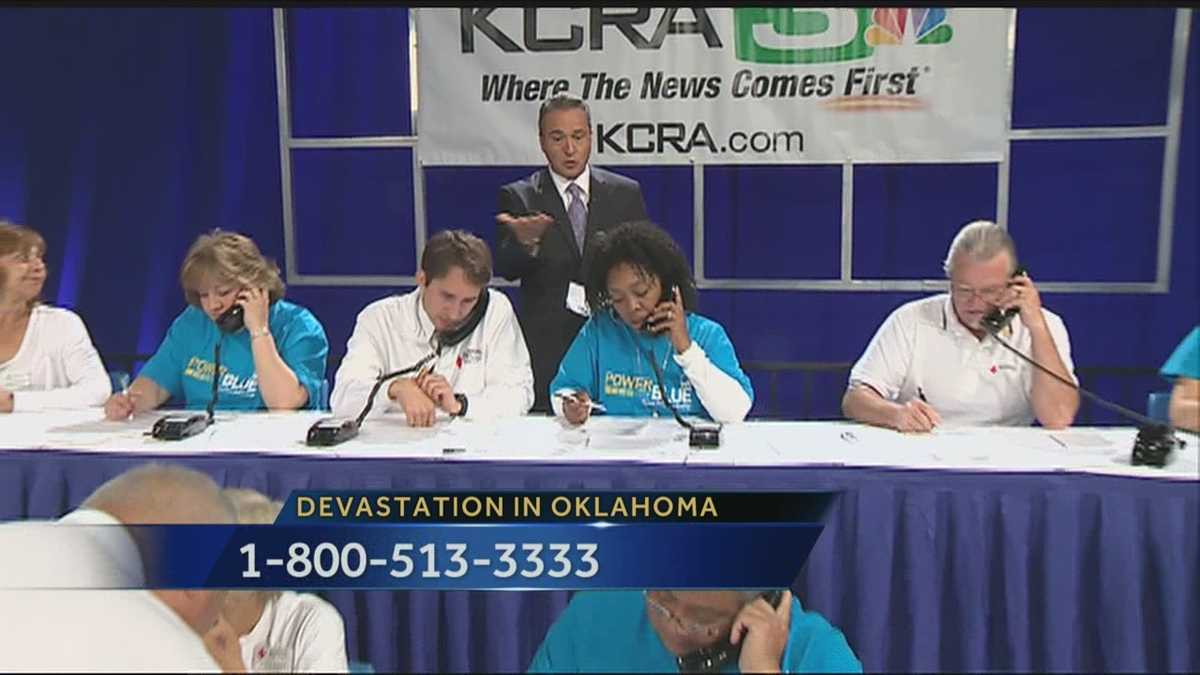KCRA hosts donation drive for Oklahoma Relief