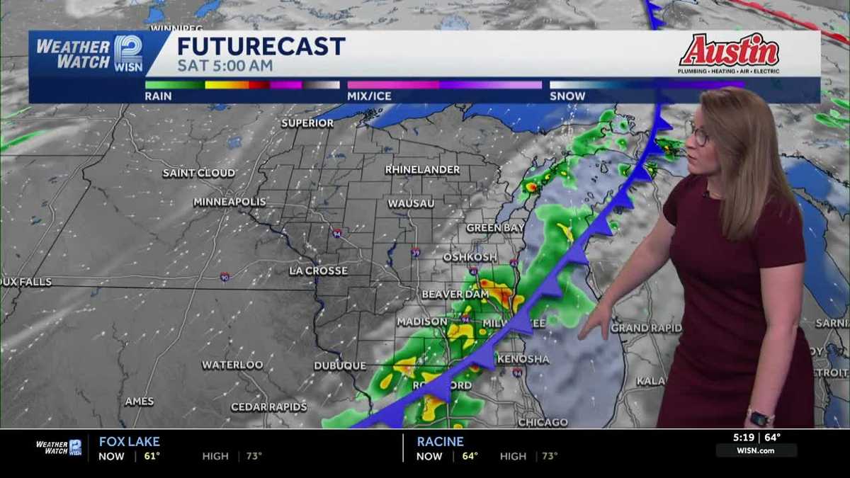SE WI Weather: Rainy, but not a weekend washout