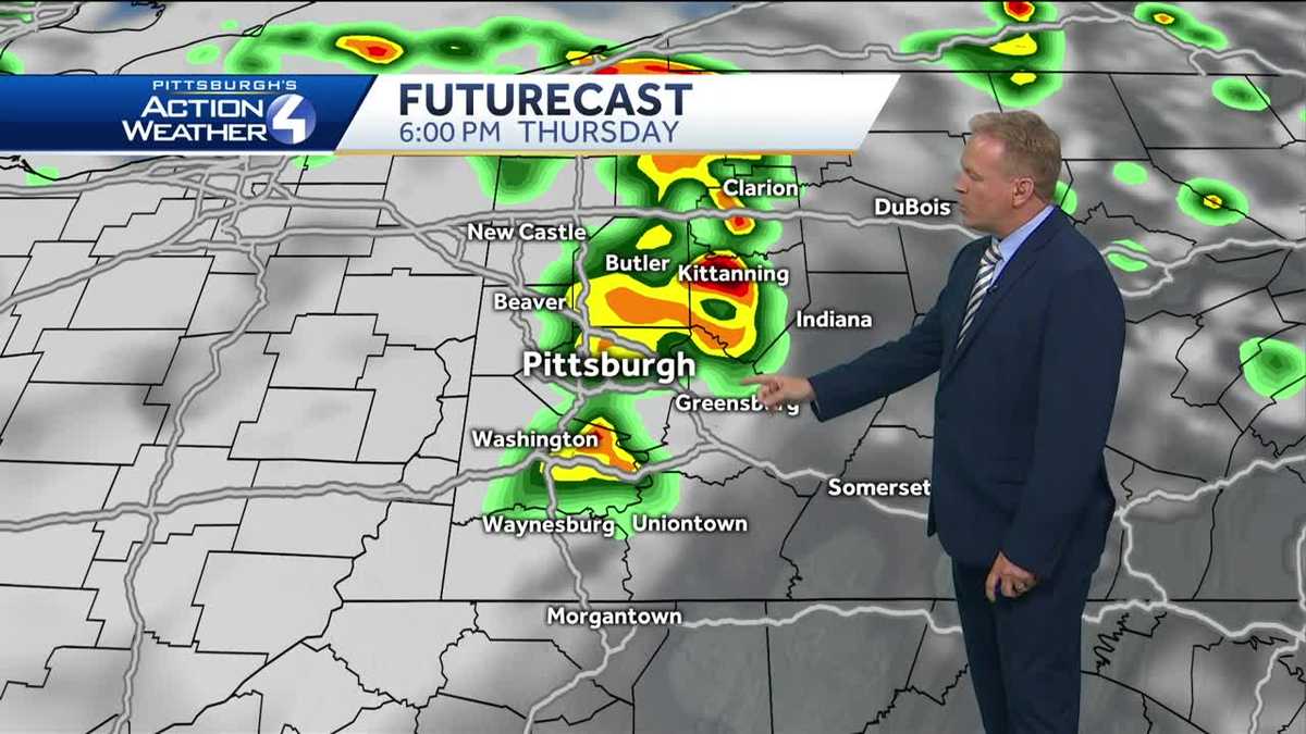 Pittsburgh's Action Weather forecast: Rain showers return for Thursday ...