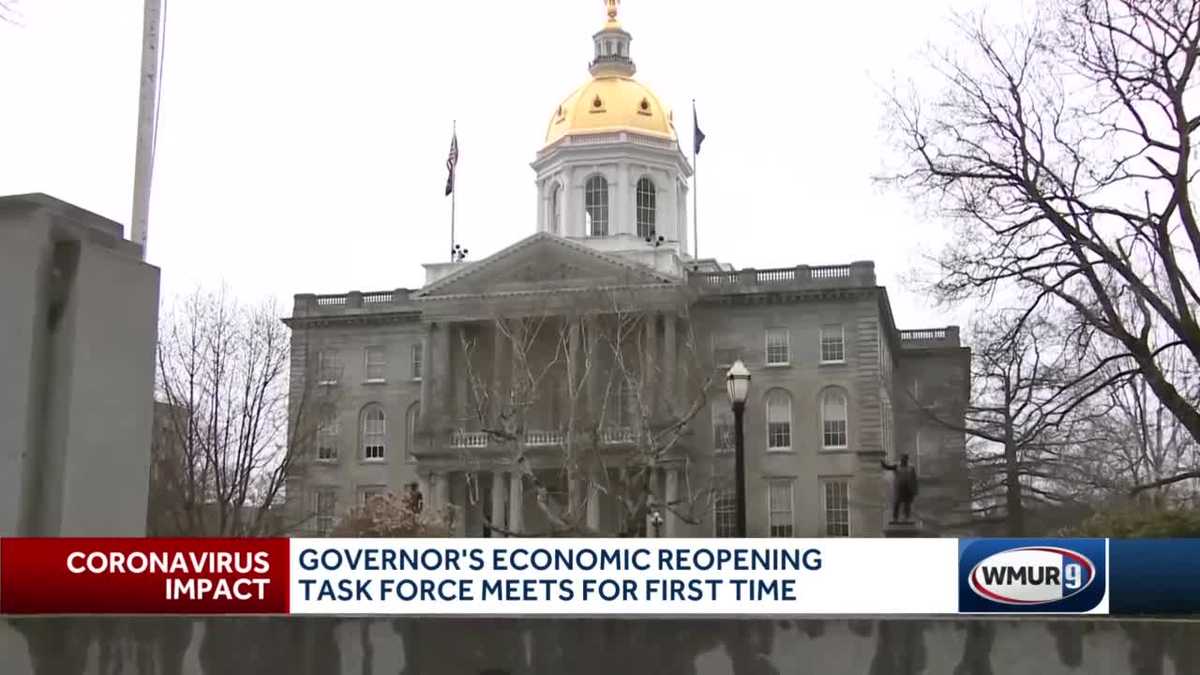 Governor's economic reopening task force meets for first time