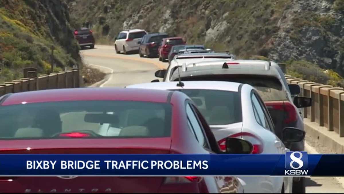 Yearly migration of tourist traffic at Bixby Bridge has arrived