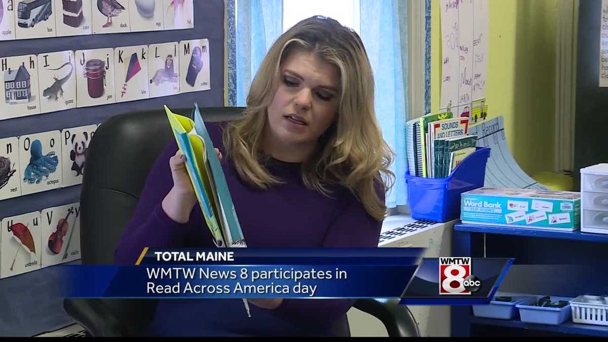 Cristina & David visit school for Read Across America Day