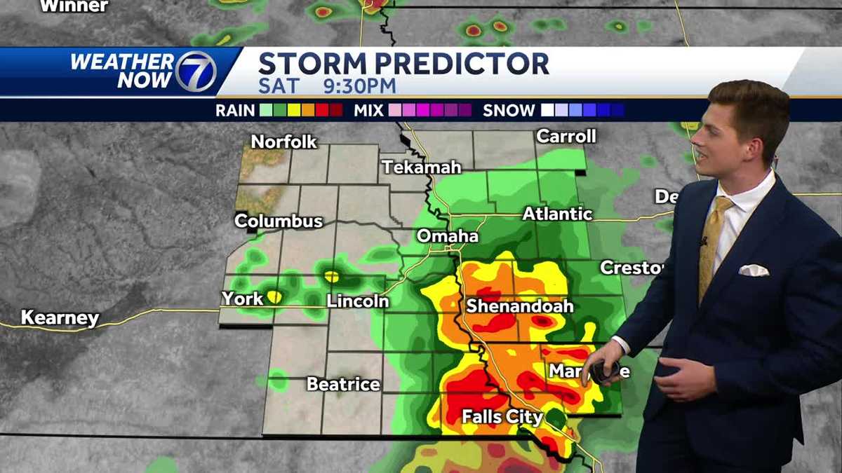 Tracking severe storms through your Saturday evening