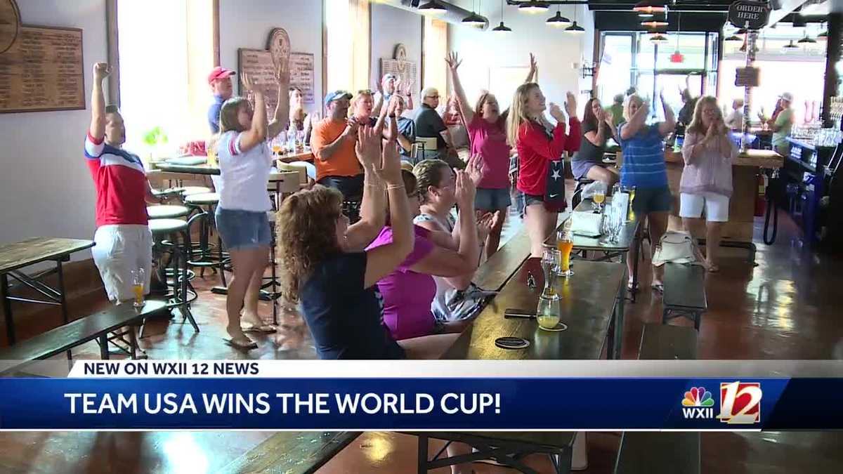Triad fans celebrate USWNT win