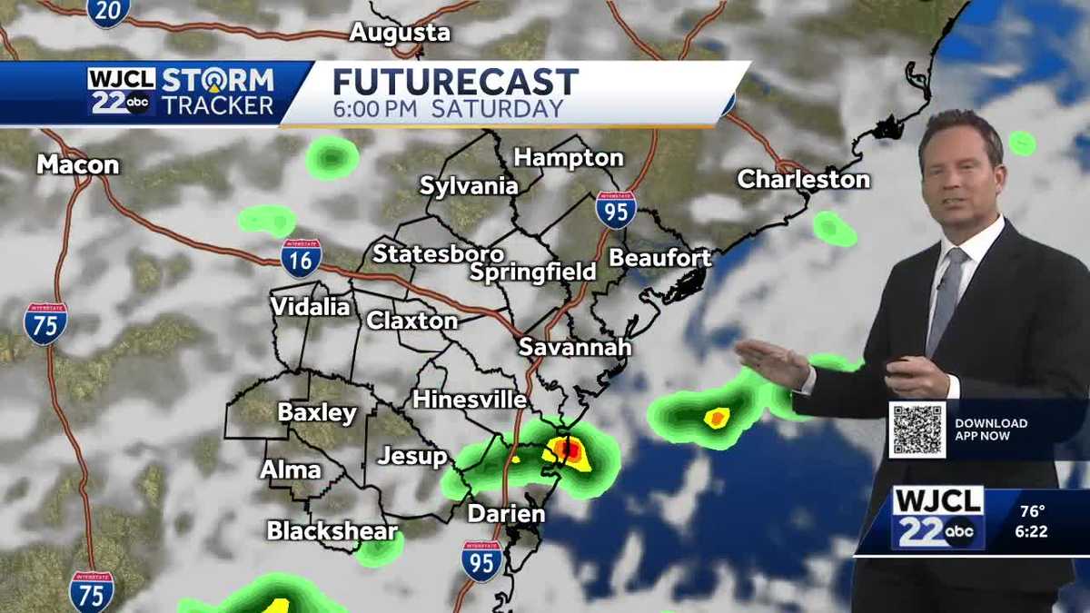 Savannah: Tracking rain chances