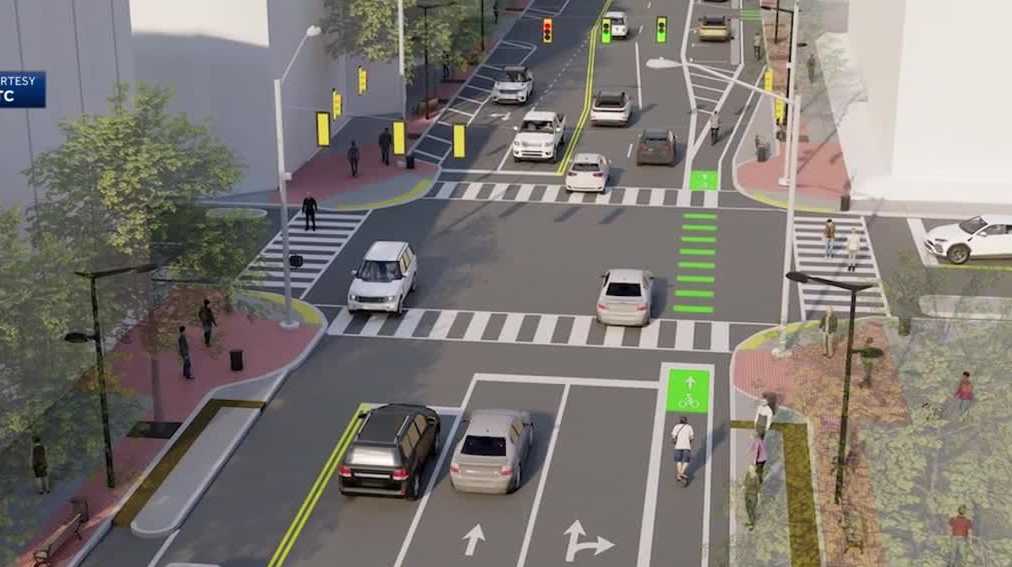 Most of Louisville's Main Street being converted to 2-way traffic