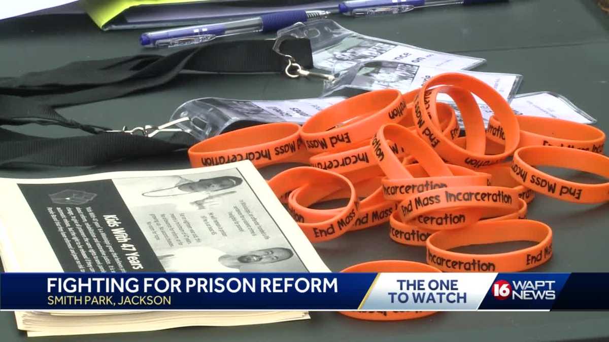 Rally for prison reform held in Jackson