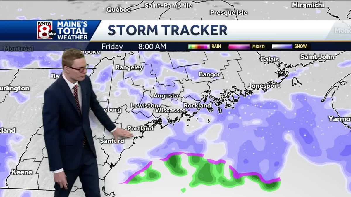 Mainly Dry Through Thursday, snow on the way