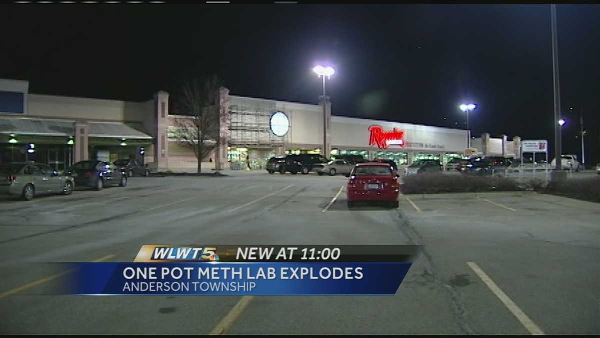 One-pot meth lab explodes in store parking lot