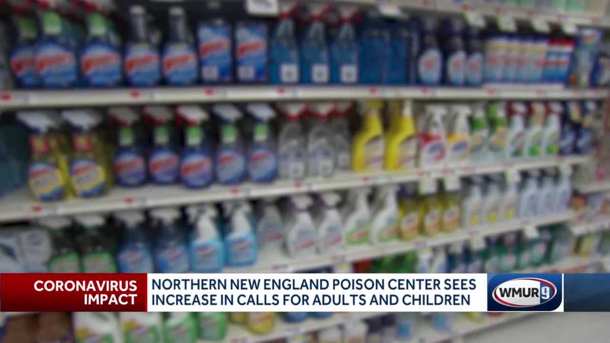Calls to poison control center surge during stay-at-home order