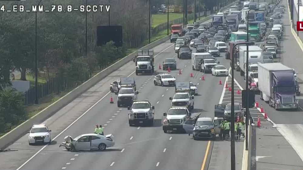 Crash on I-4 eastbound causing delays