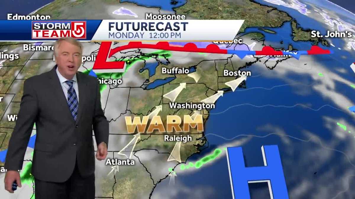 Video: Winds die down; warm air will move in after cold night