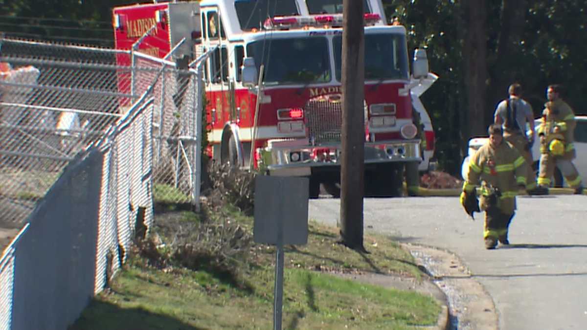 VIDEO: Asphalt tank fire in Madison