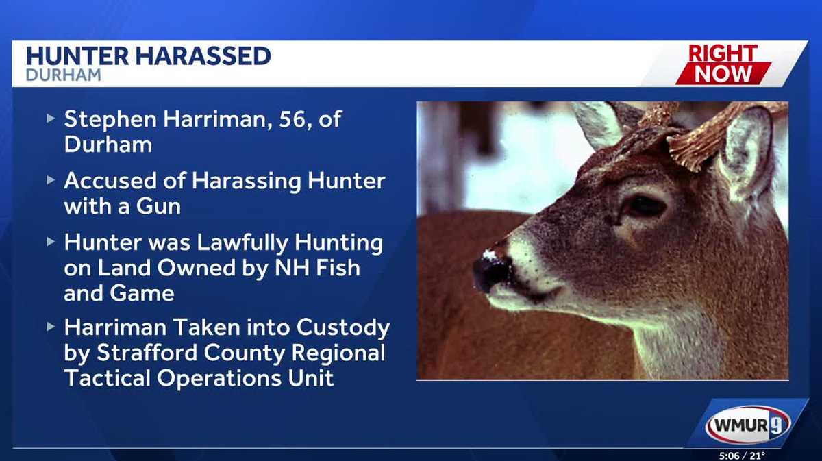 Durham man arrested for allegedly threatening hunter with a gun