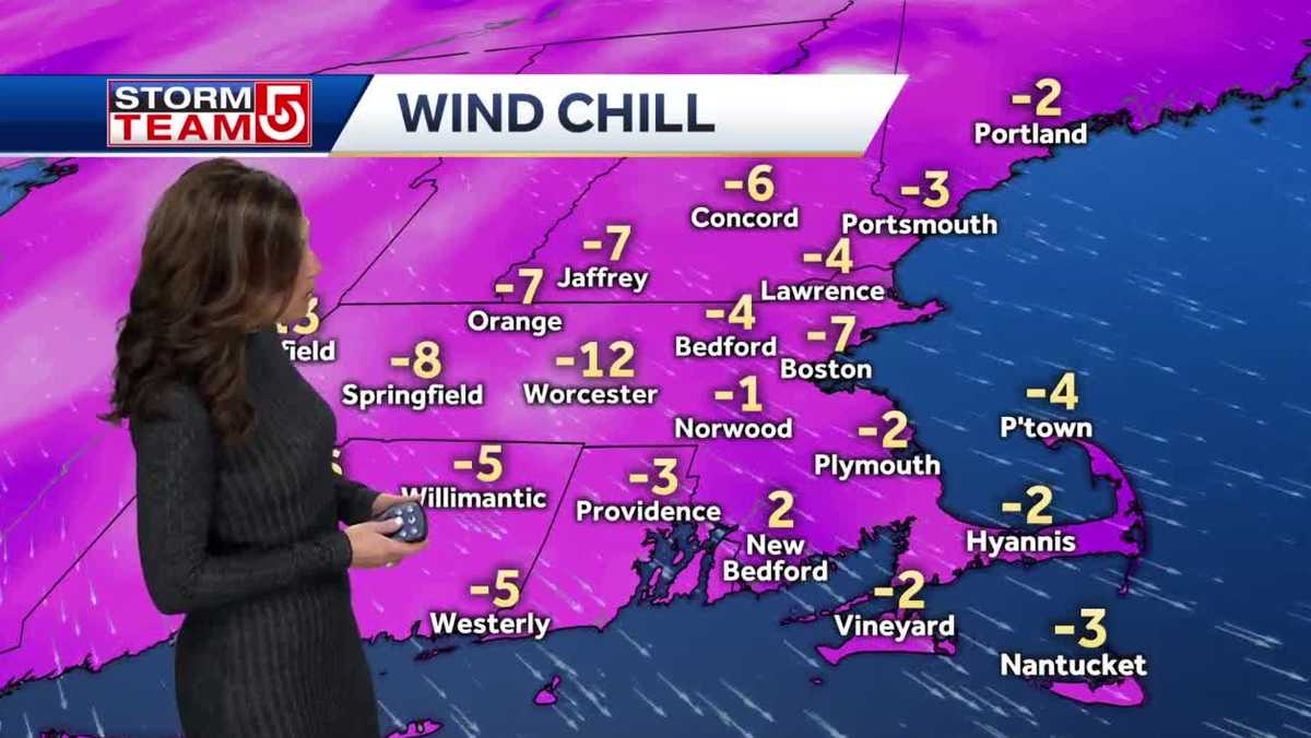 Video: Dangerously bitter cold, wind chill