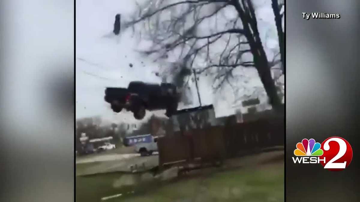 High-speed chase ends in airborne crash