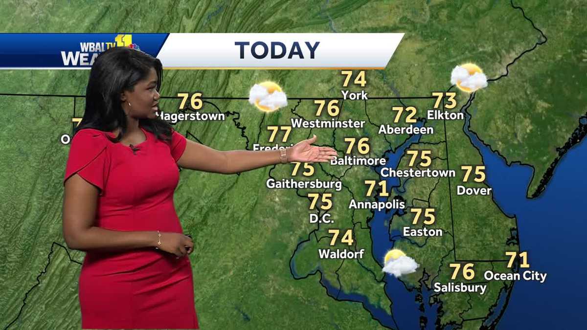 Cloudy, humid for rest of Thursday with thunderstorms in forecast