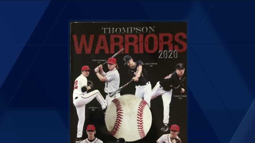 Senior Shoutouts: Thompson High School baseball
