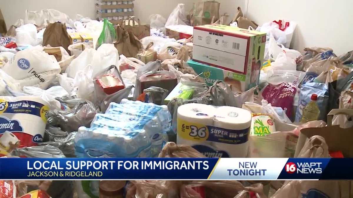 Local residents offer support for immigrants