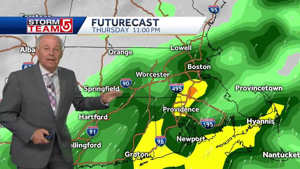 Video: Mild, muggy night through Wednesday across New England