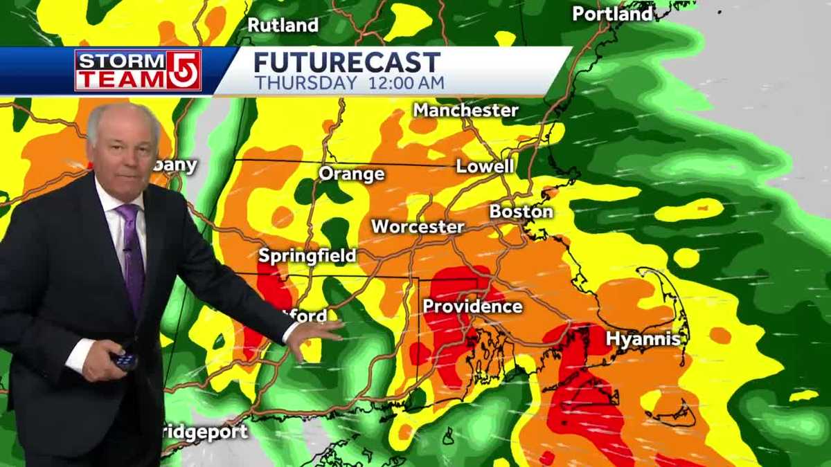 Video: Heavy rain, wind from October storm