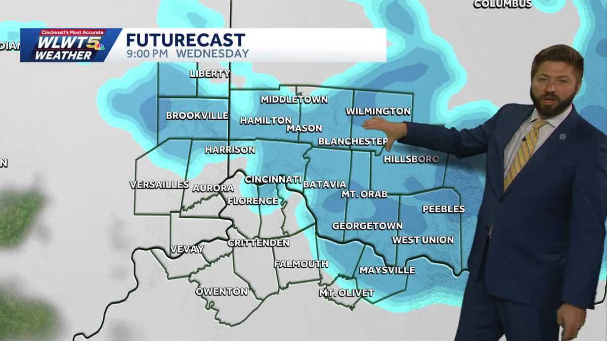 Timeline: When snow moves in tonight across Greater Cincinnati