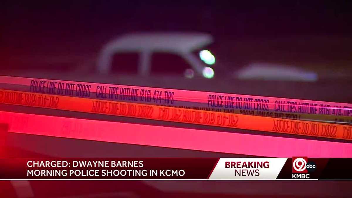 Man Charged In Shooting Of Kansas City Police Officer