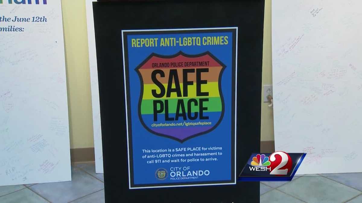 Decals will designate safe places for LGBTQ community