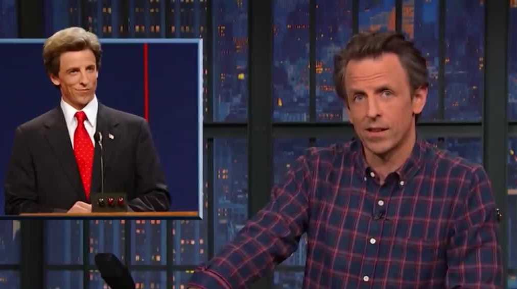 ‘Late Night’ host Seth Meyers on working from home during pandemic