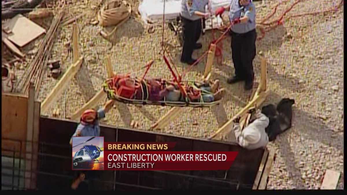 Construction Site Rescue in East Liberty