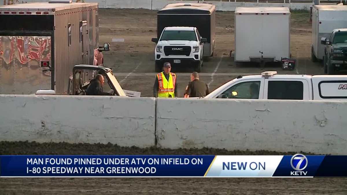 Man rescued from under ATV at I-80 Speedway