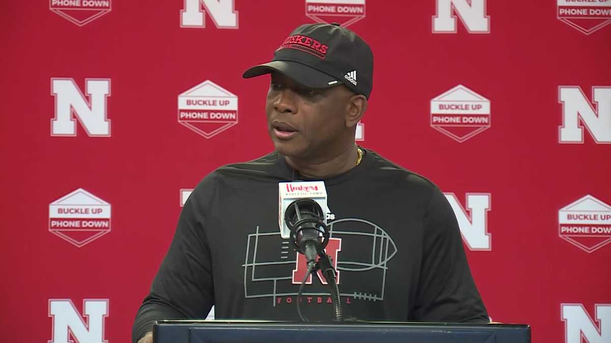 Mickey Joseph talks Nebraska's home loss against Illinois
