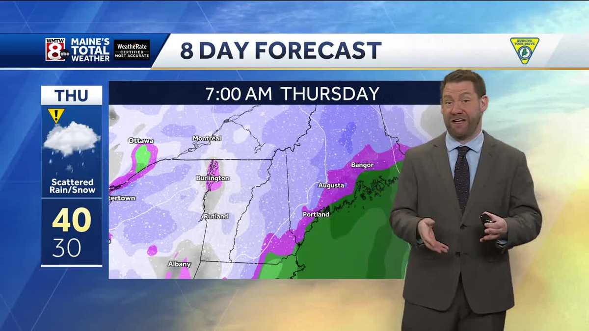 Cold temps in Maine throughout week; impact storm on horizon