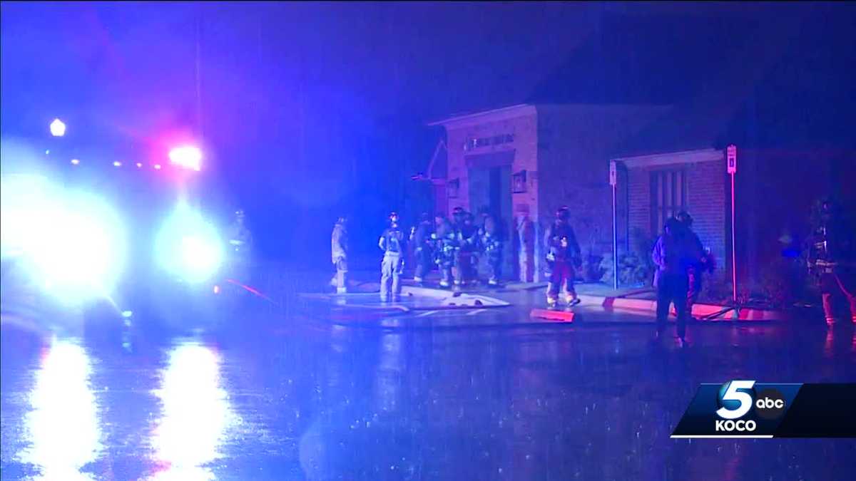 Lighting strike causes fire in NW Oklahoma City