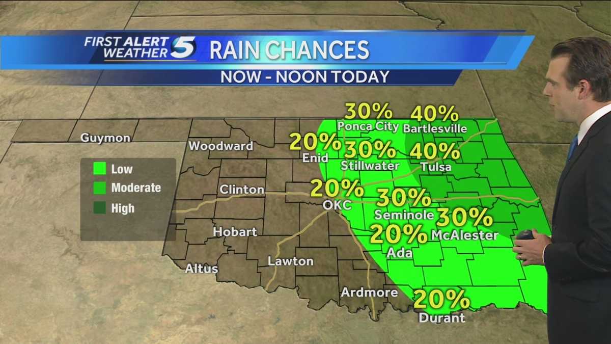 Monday morning weather forecast