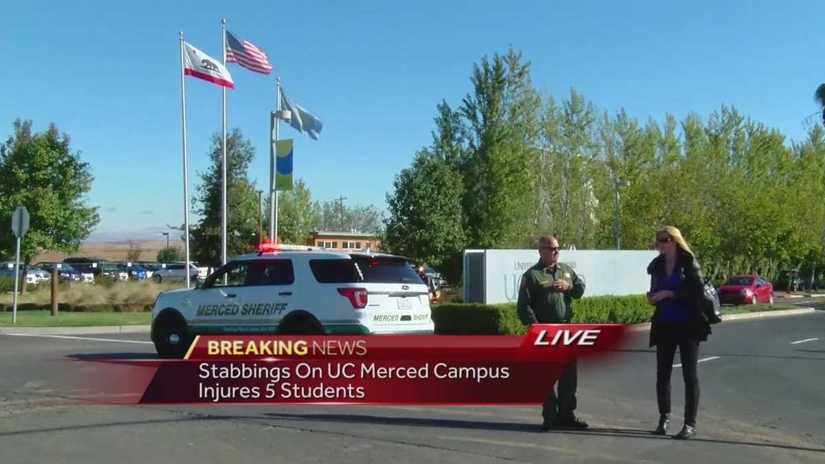 UC Merced police shoot, kill suspect in stabbing of 4 people