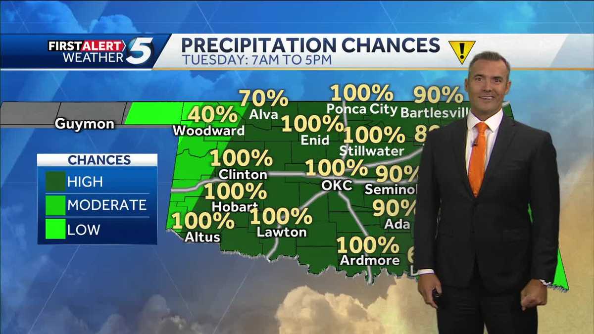 FORECAST: Rain likely today