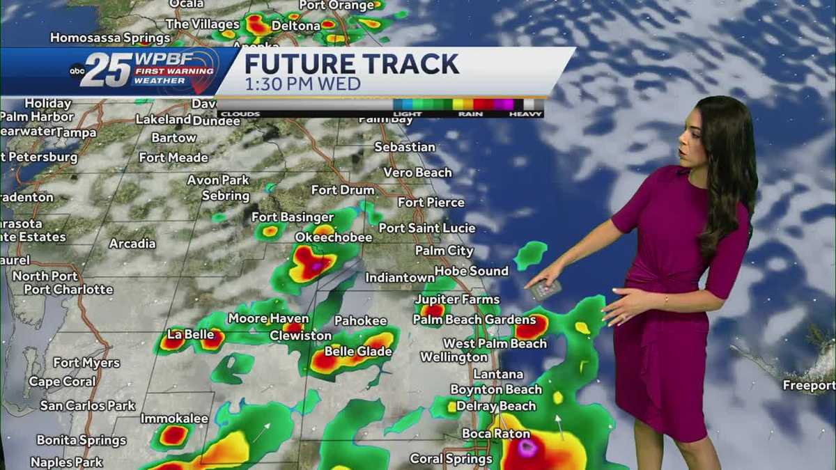 Isolated strong storms possible Wednesday
