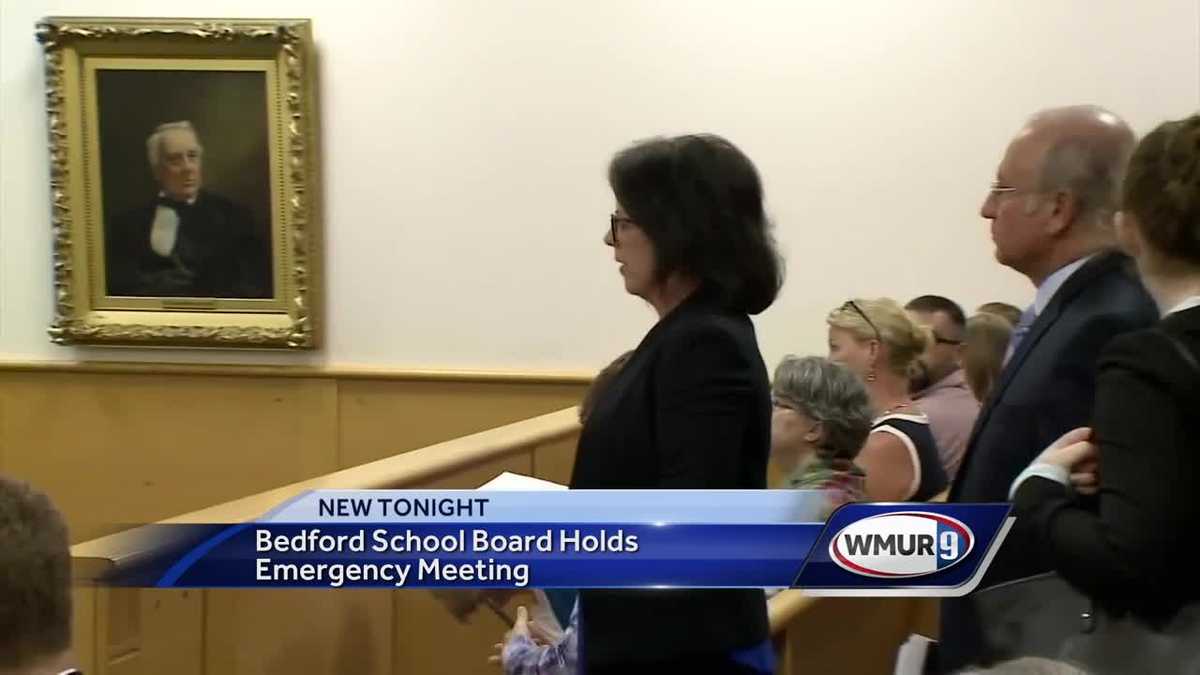 Bedford School Board Calls Emergency Meeting