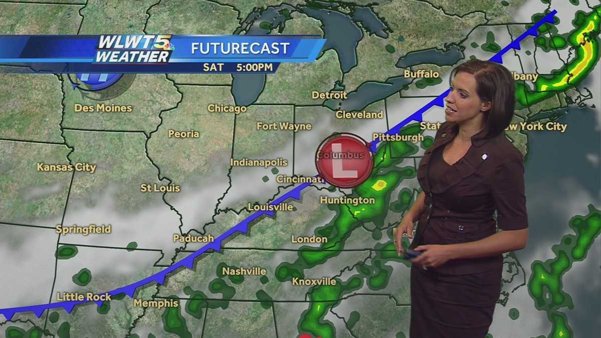 Cold Front Arriving Today