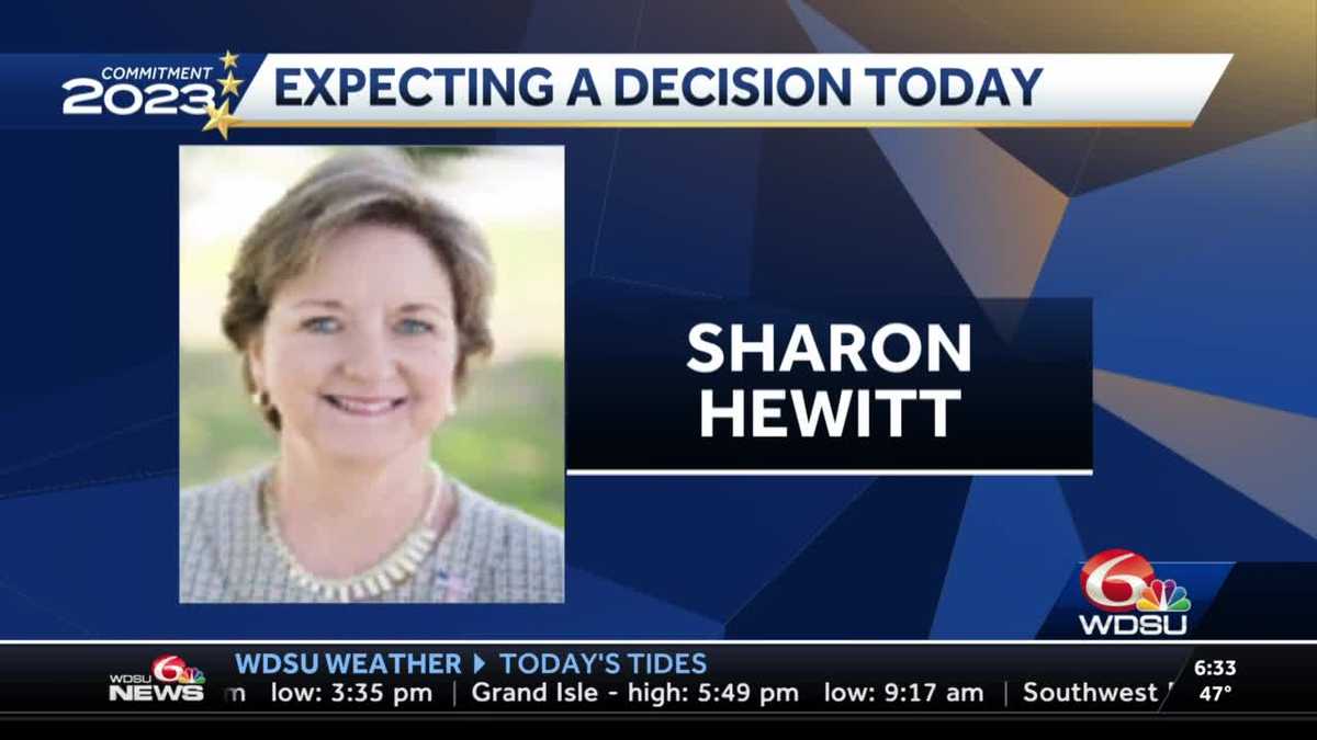 Louisiana governor Sharon Hewitt campaign announcement