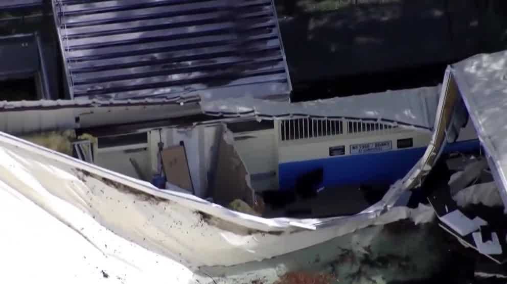 Melbourne community center partially reopens after roof collapse