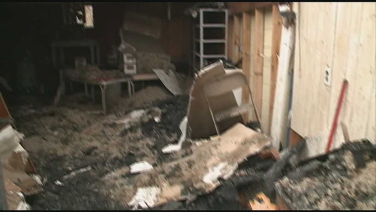 Fire destroys community center